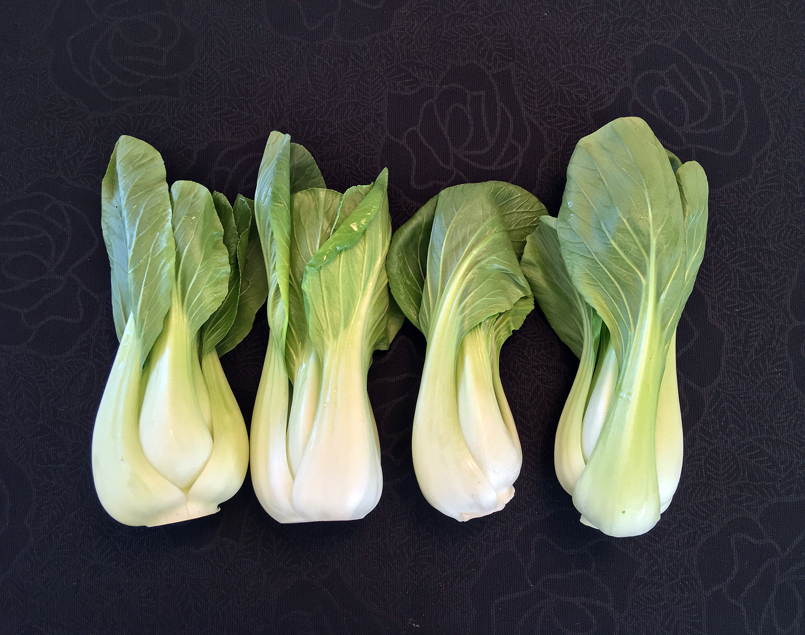 Pak Choi (Chinesischer Senfkohl) mit gefüllten kleinen Paprika - Olafs ...